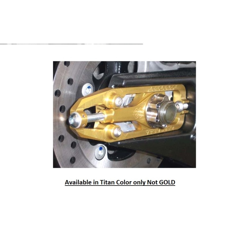 Gilles Tooling KTS-RN12A Motorcycle Titan Chain Adjuster YAHAMA YZF R1,RN12 BJ/YR 06